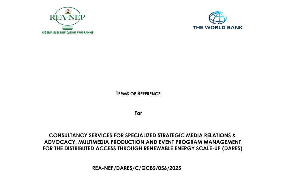 ToR: CONSULTANCY SERVICES FOR SPECIALIZED STRATEGIC MEDIA RELATIONS & ADVOCACY, MULTIMEDIA ...